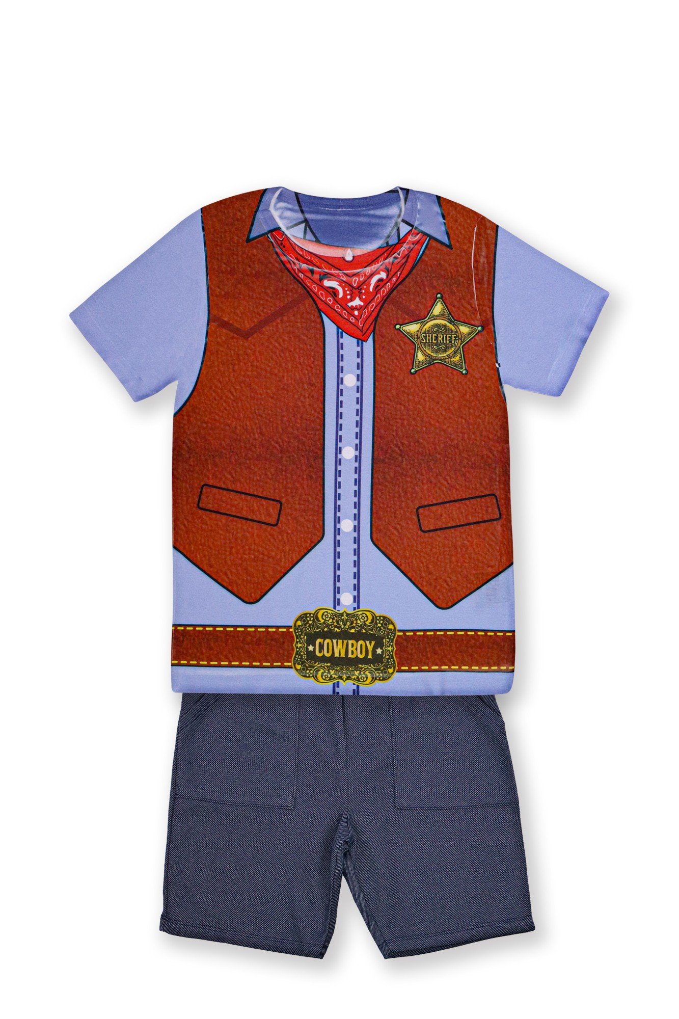 Conjunto Fantasia Infantil Cowboy Conjunto Fantasia Infantil Cowboy