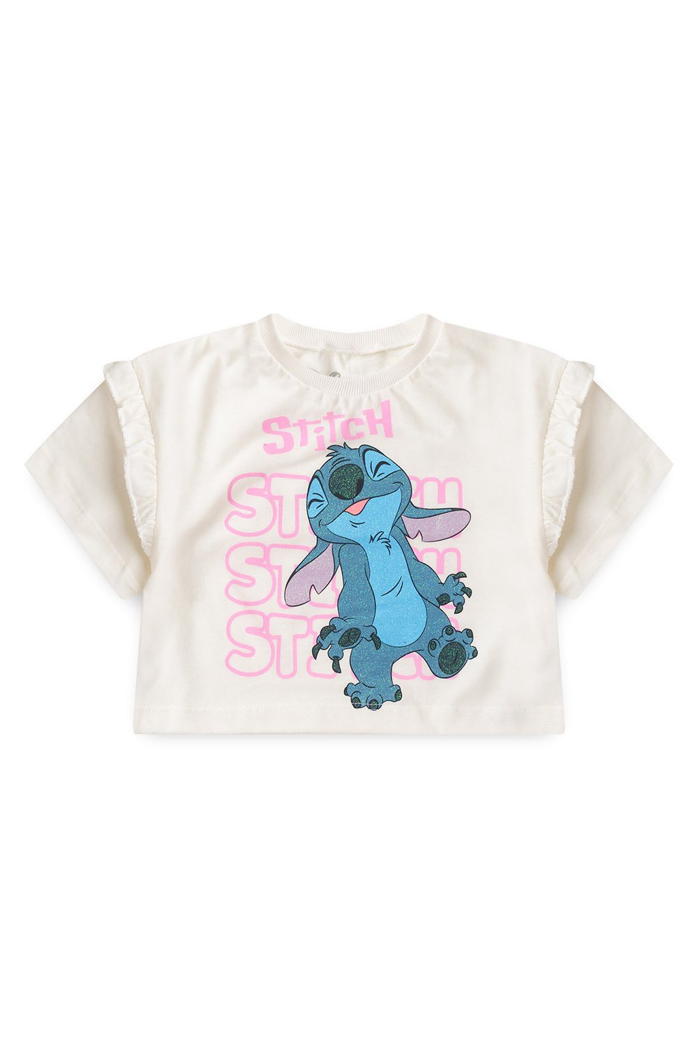 Conjunto Verão Infantil Feminino Stitch